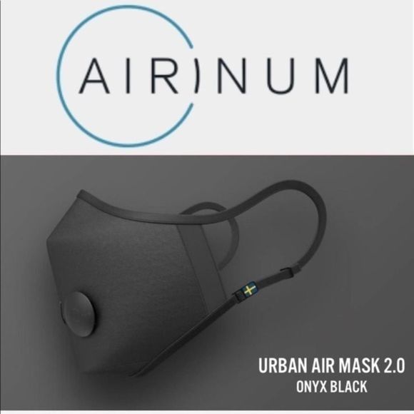 Accessories | Airinum Urban Air Mask 2 Onyx Black Large | Poshmark